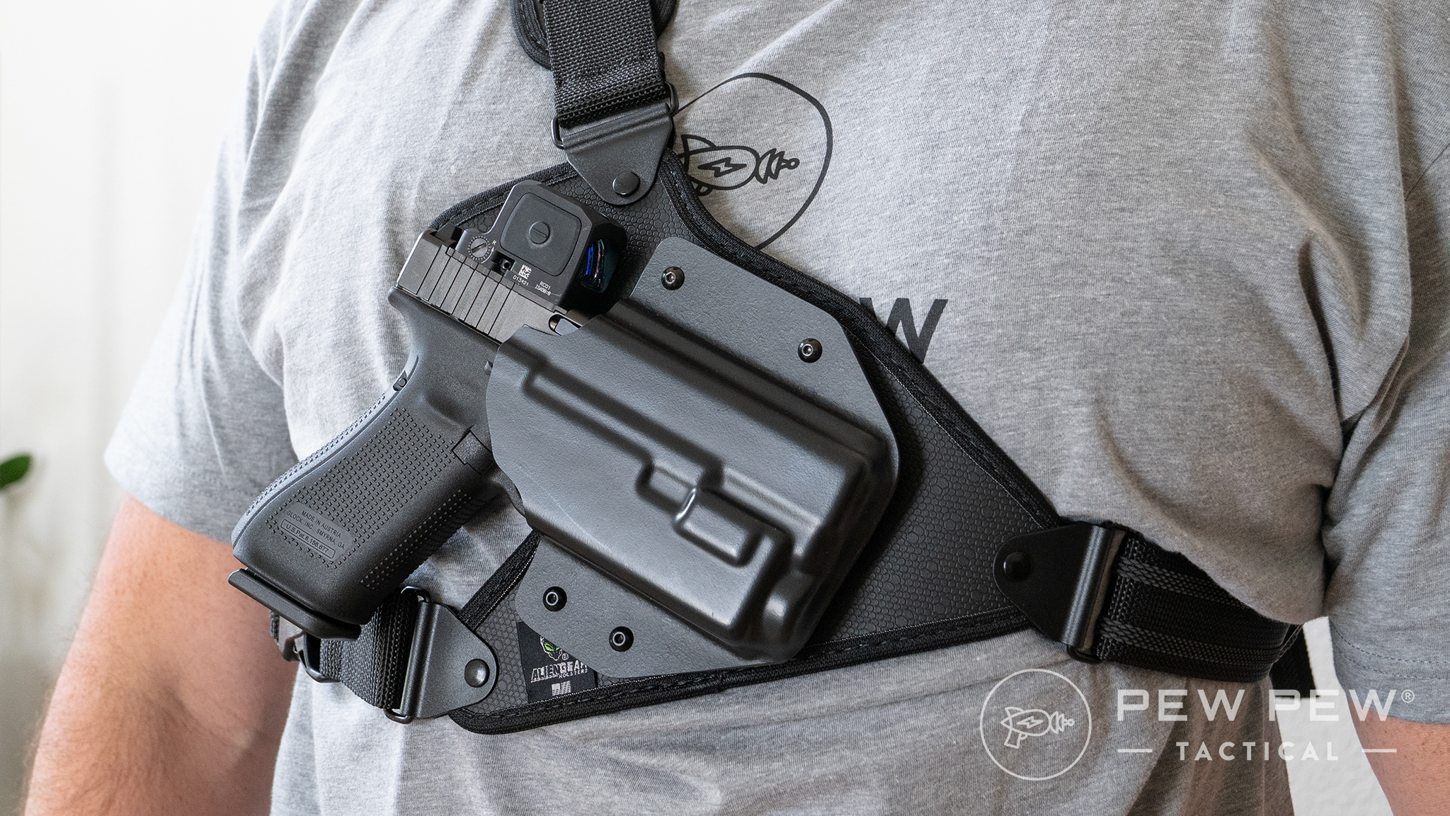 [Tested] Best Chest Holsters For Hiking & Hunting - Pew Pew Tactical